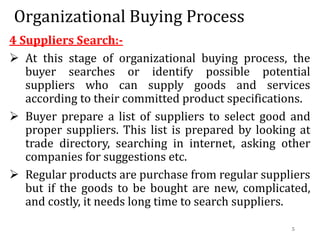Organizational buying process | PPTX