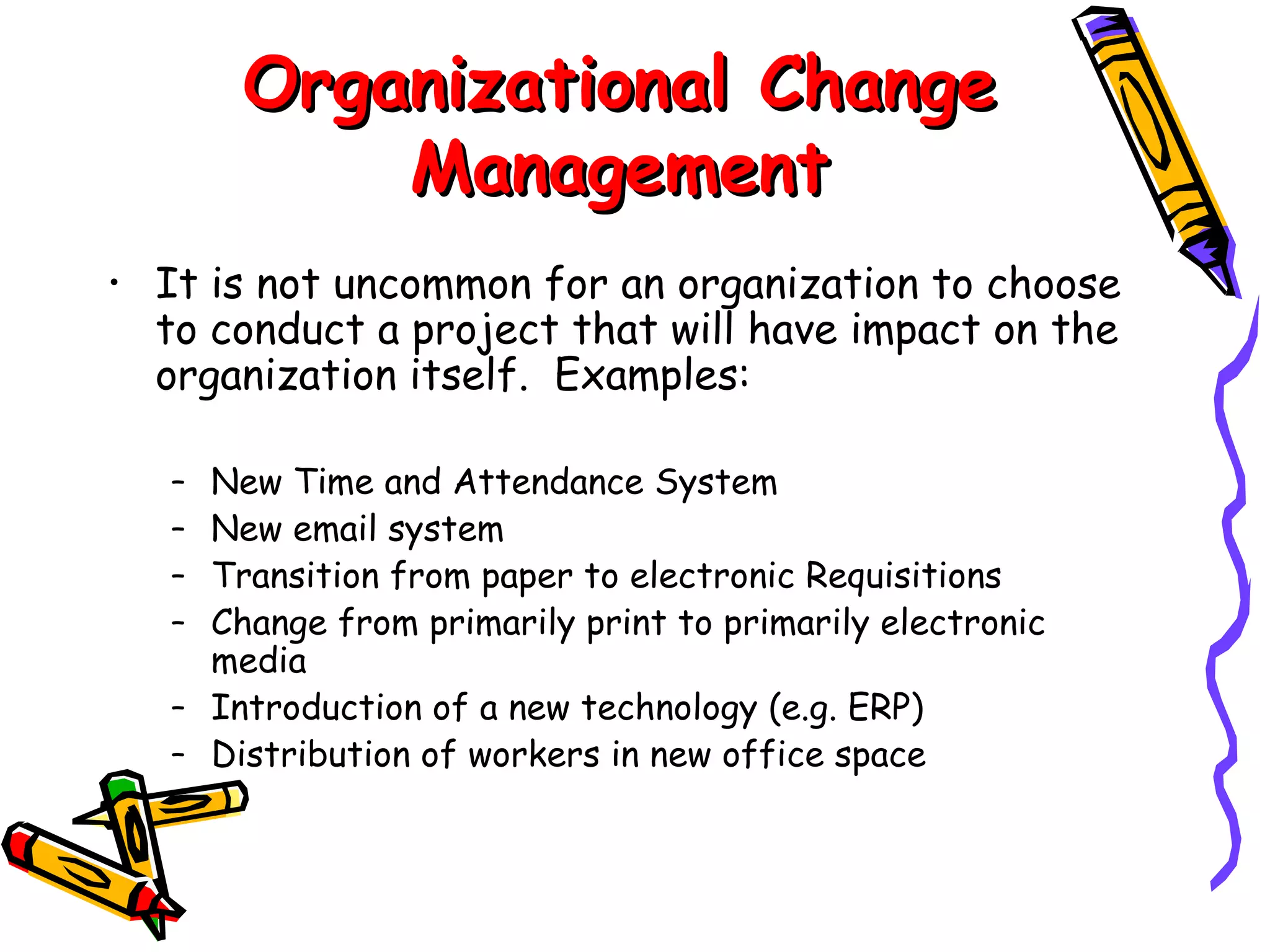 Organizational change | PPS