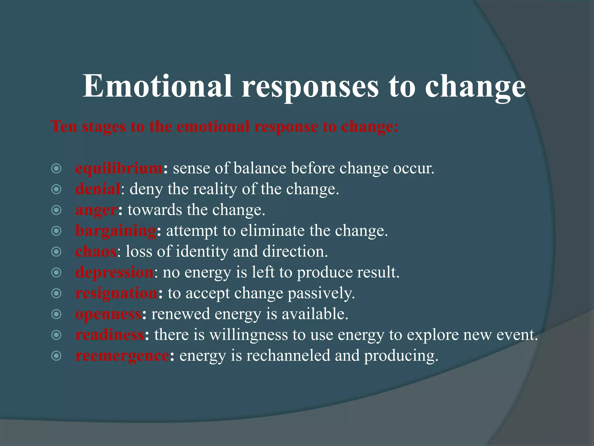 Organizational change | PPTX