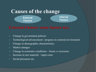 Organizational change | PPTX