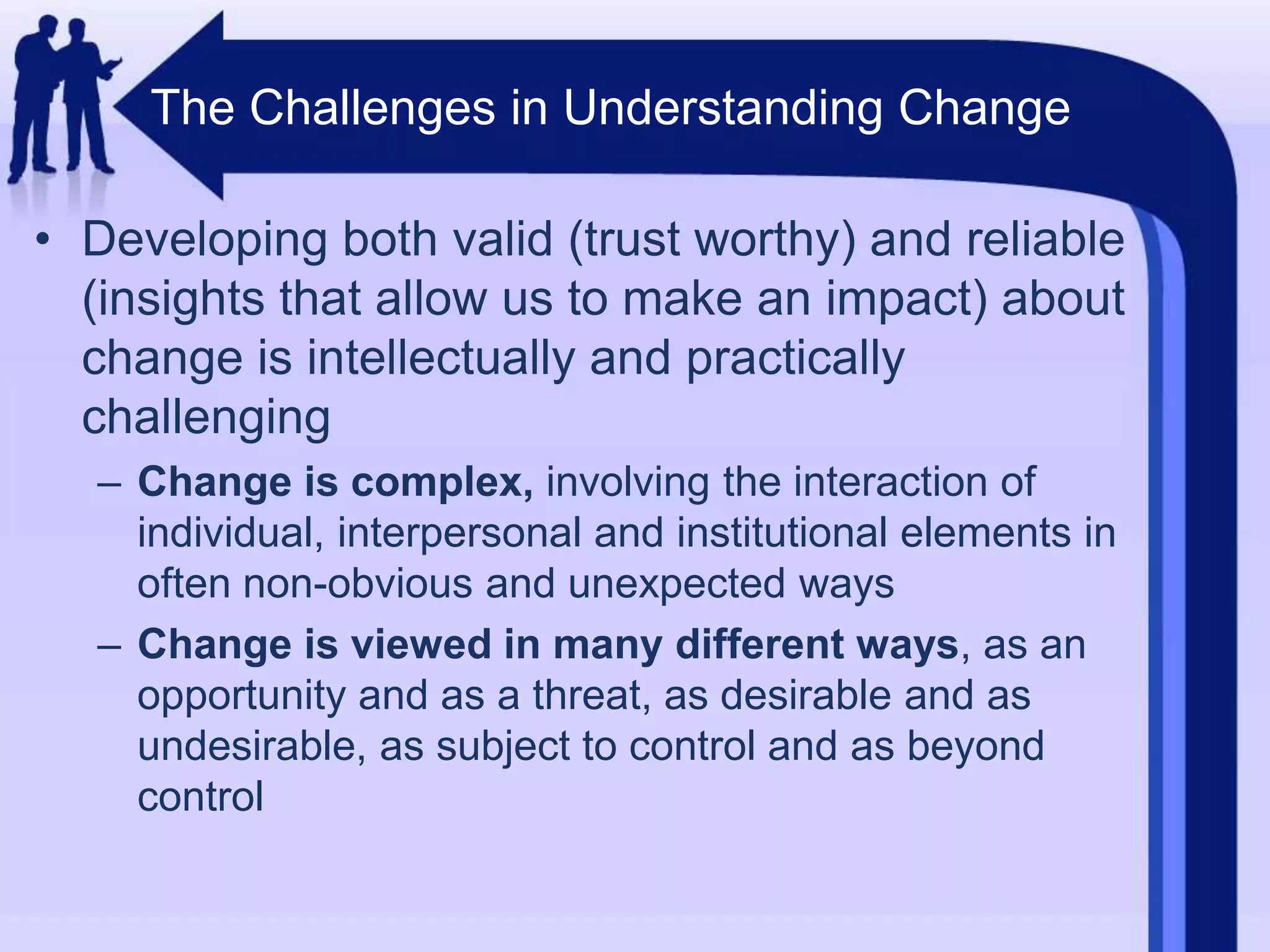 Organizational change an introduction | PPTX