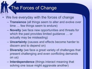 Organizational change an introduction | PPTX