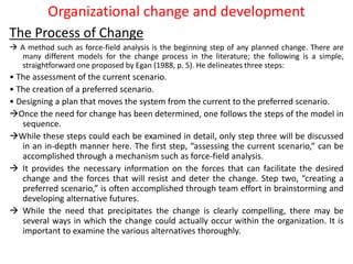 Organizational change and development | PPT