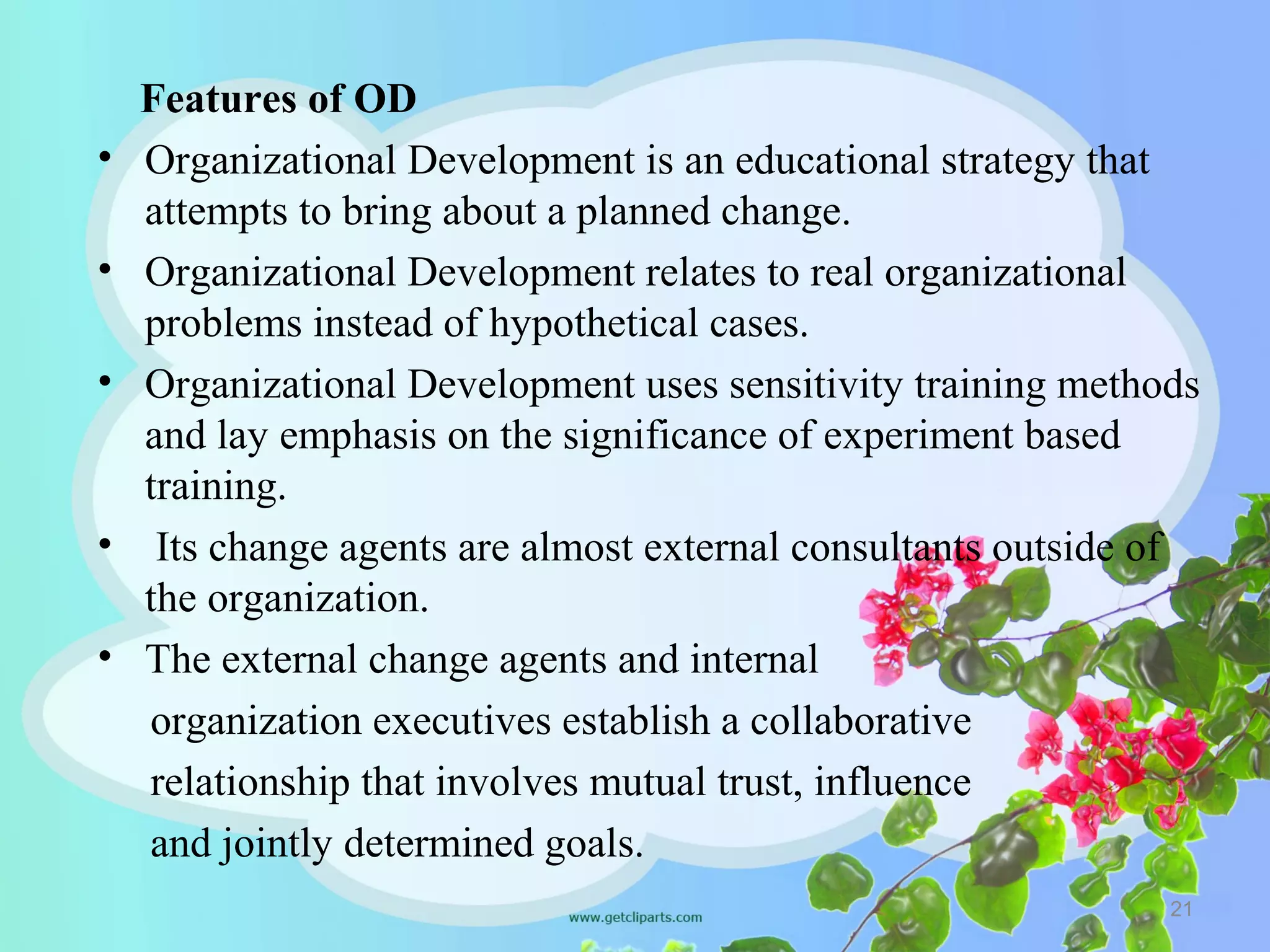 Organizational change & development | PPT