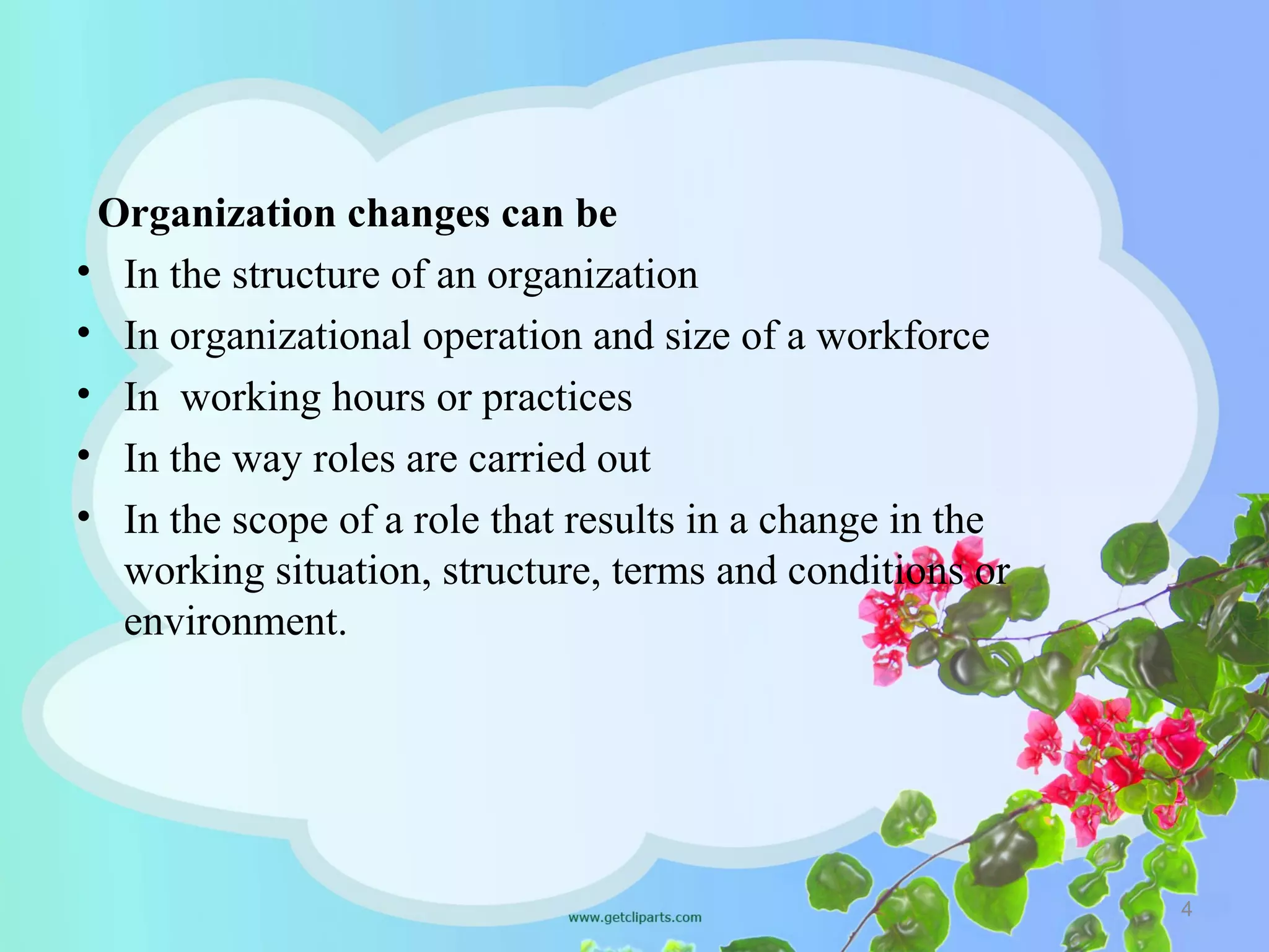 Organizational change & development | PPT