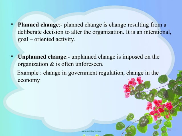 Organizational change & development | PPT