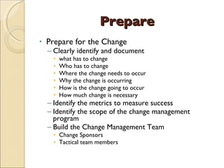 Organizational Change Management | PPT