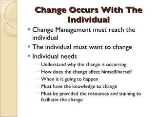 Organizational Change Management | PPT