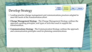 Organizational Change Management and Communications | PDF