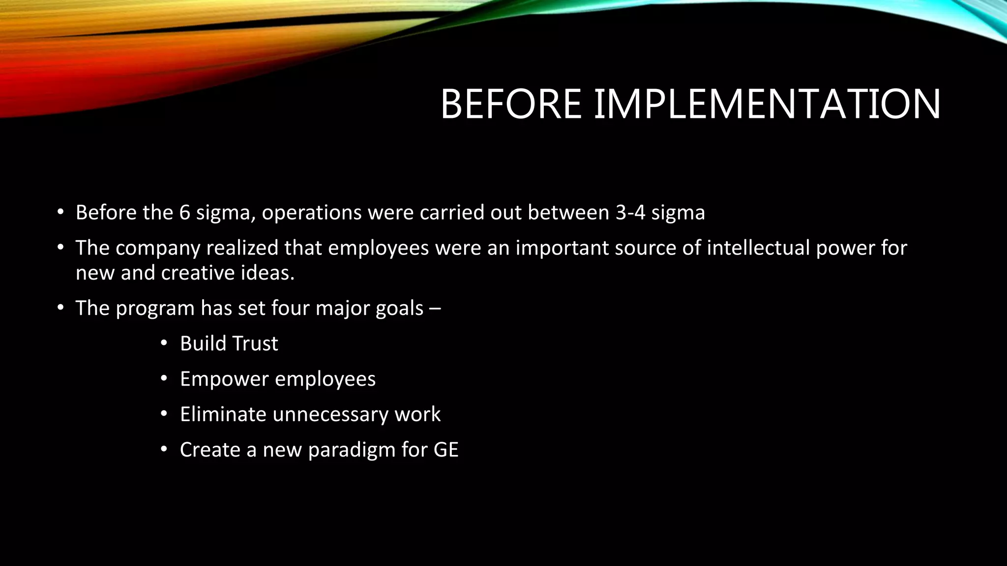 Organizational change management at General Electrics | PPTX
