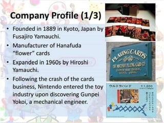 Organizational change nintendo case study | PPT