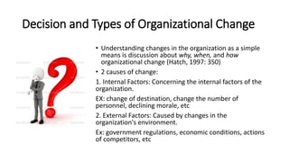 Organizational change ppt | PPTX