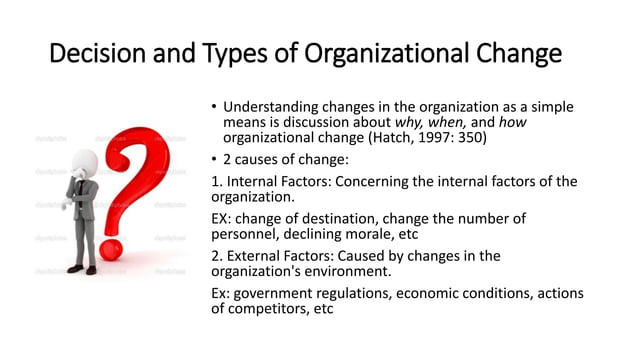 Organizational change ppt | PPTX | Business Administration | Business