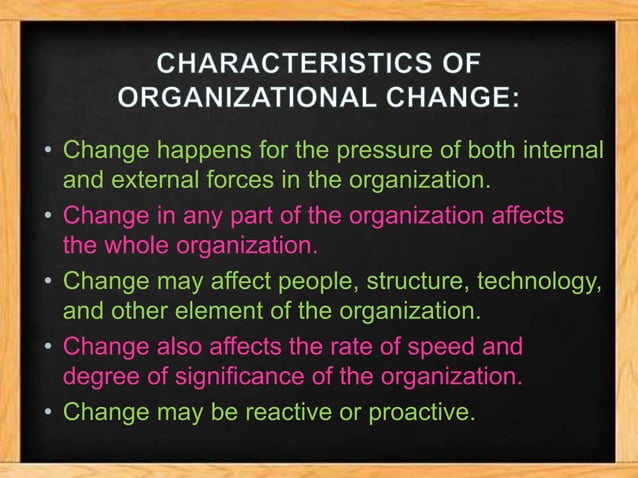 Organizational change development ppt | PPTX
