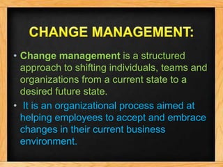 Organizational change development ppt | PPTX
