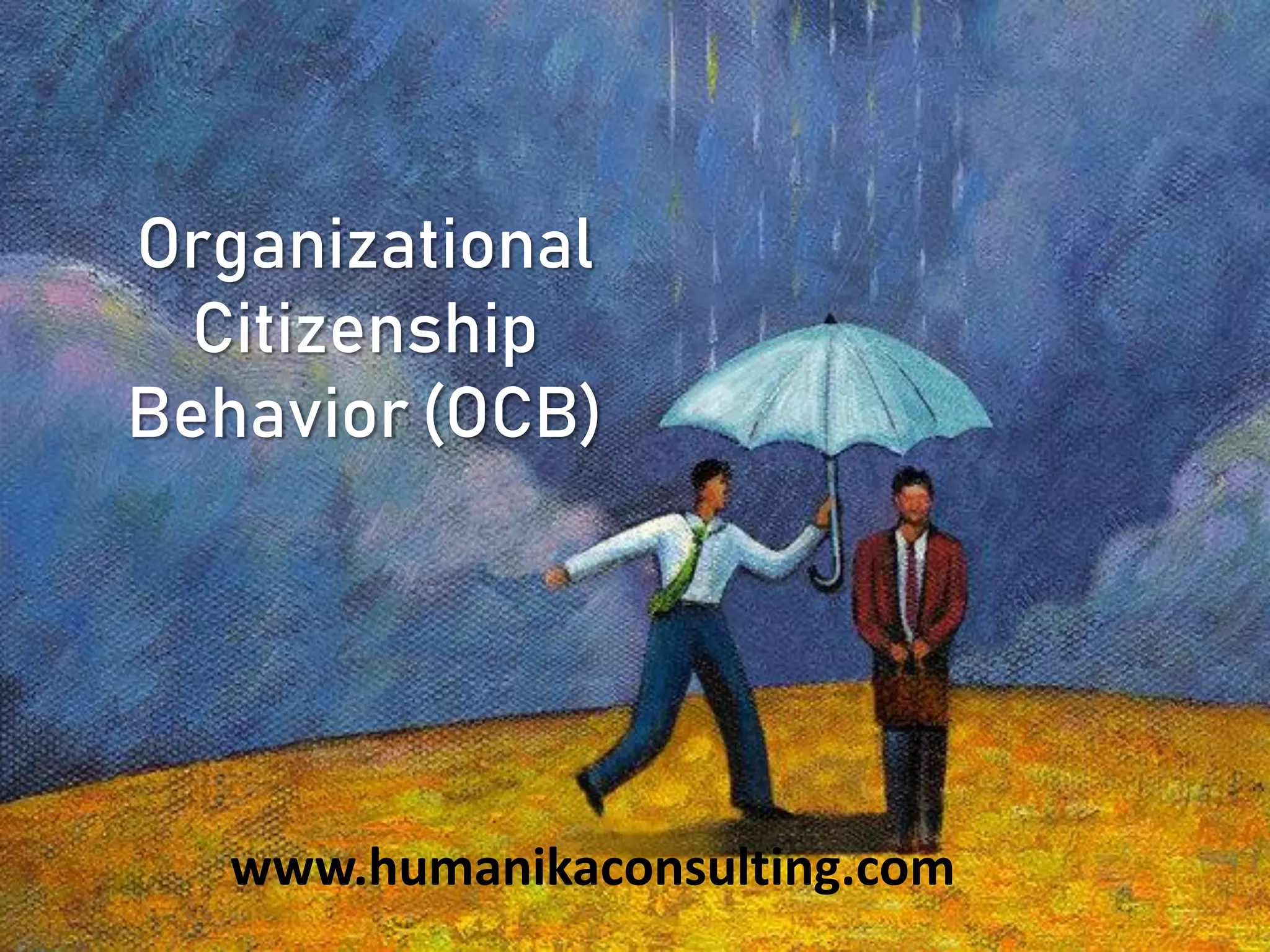 Organizational Citizenship Behavior (ocb) | PDF