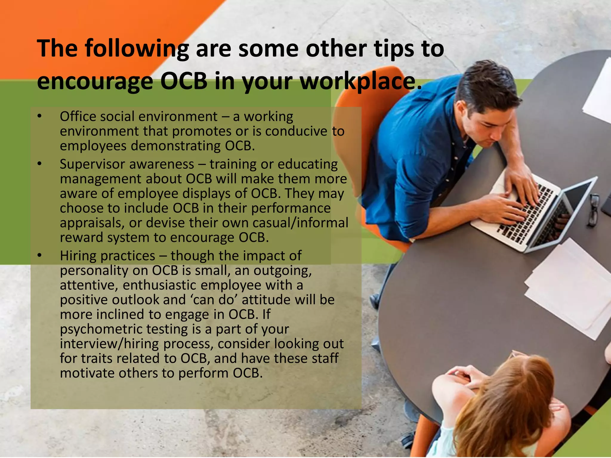 Organizational Citizenship Behavior (ocb) | PDF
