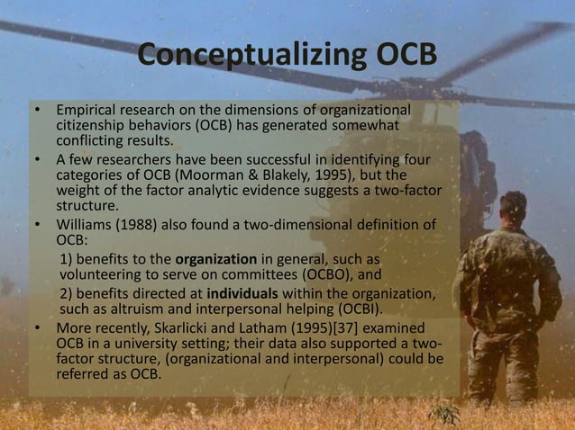 Organizational Citizenship Behavior (ocb) | PDF