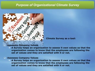 Organizational Climate Survey | PPT