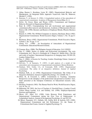 Organizational commitment | PDF