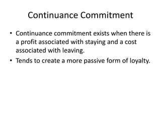 Organizational commitment presntn arjun | PPT