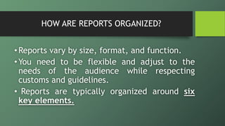 Organizational communication (report) | PPTX