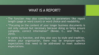 Organizational communication (report) | PPTX