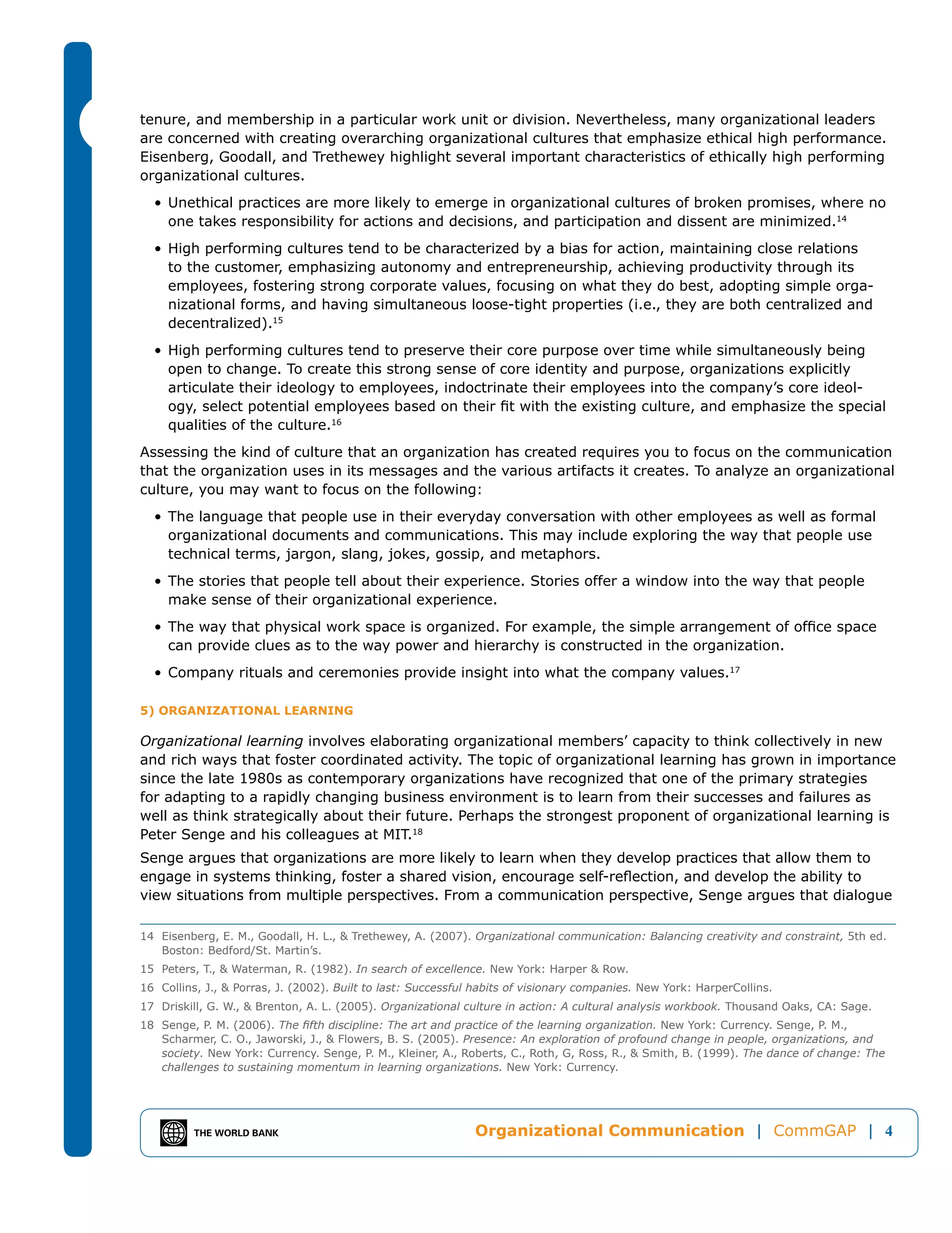 Organizational communication | PDF