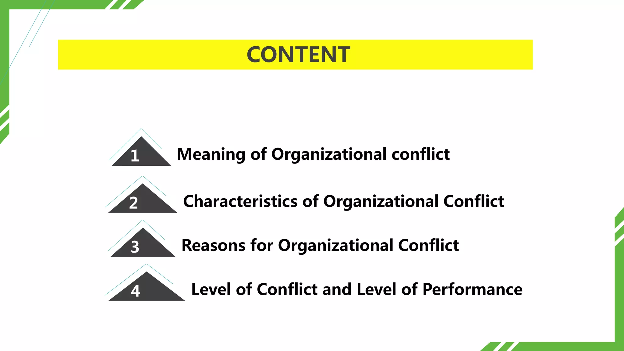 Organizational conflict | PPT