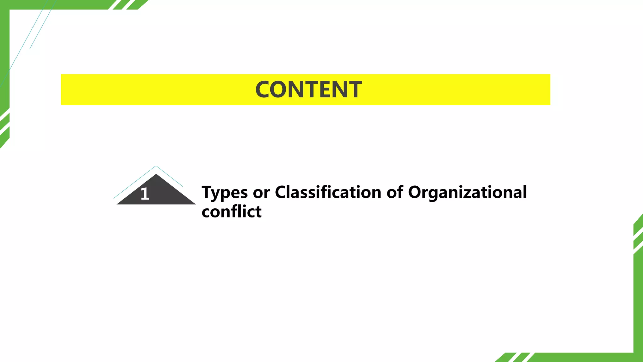 Organizational conflict ii | PPTX