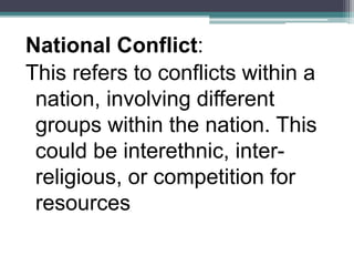 Resolving Organizational conflicts | PPTX