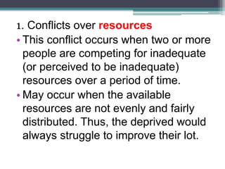 Resolving Organizational conflicts | PPTX