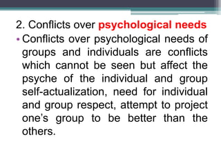 Resolving Organizational conflicts | PPTX