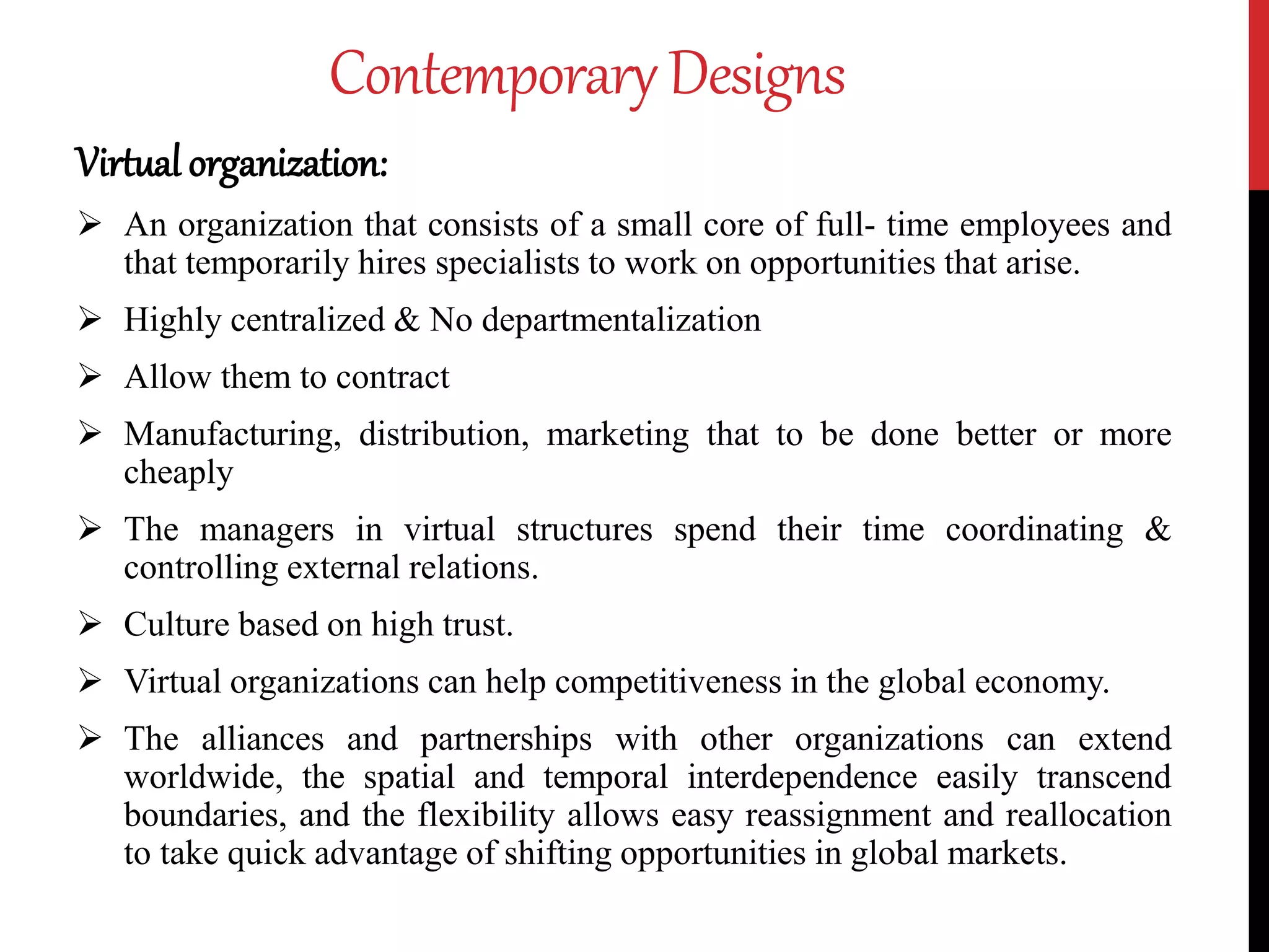 Organizational Context: Design and Culture Chap#3 of Organizational ...