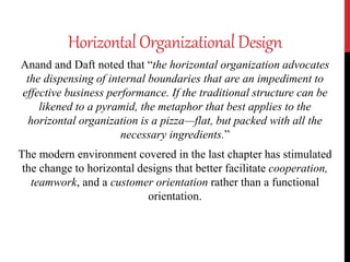 Organizational Context: Design and Culture Chap#3 of Organizational ...