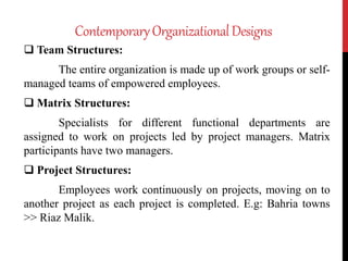 Organizational Context: Design and Culture Chap#3 of Organizational ...