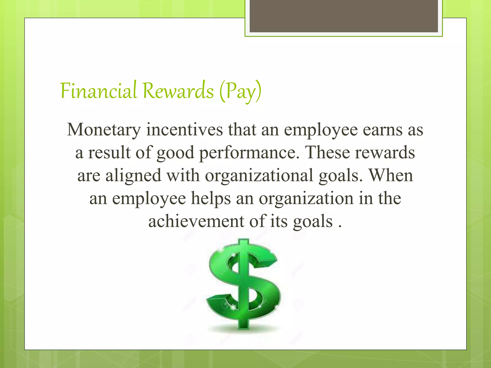 Organizational Context: the Reward System. | PPTX