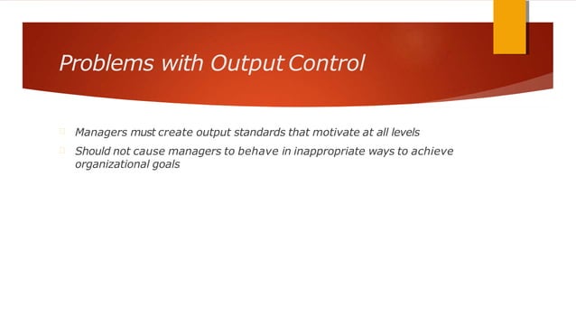 Organizational control | PPTX