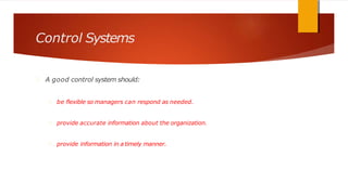 Organizational control | PPTX