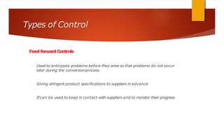 Organizational control | PPTX