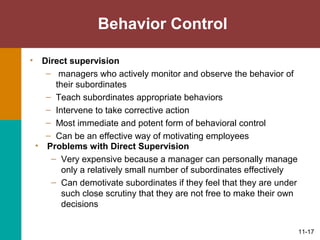 Organizational Control and Change | PPT | Business Accounting & Finance ...