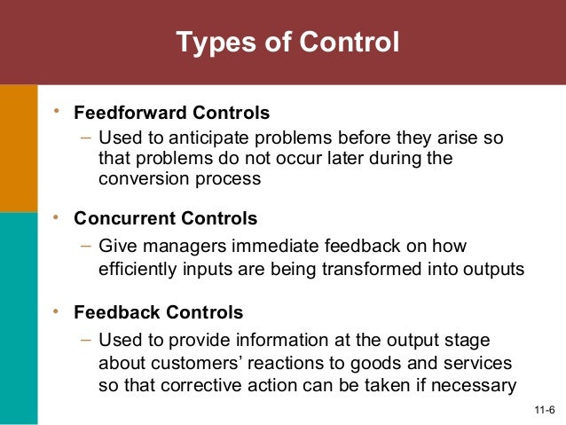 Organizational Control and Change