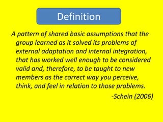 Organizational culture | PPTX