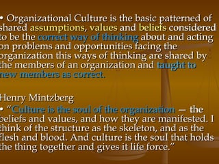 Organizational culture | PPT