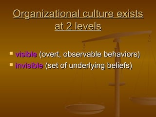 Organizational culture | PPT