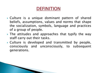 Organizational culture | PPTX