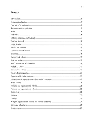 Organizational culture | PDF