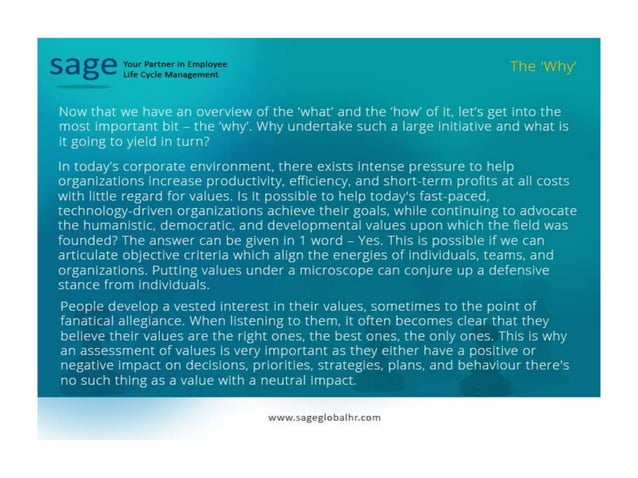 Organizational Culture - Barett Values Centre | PPTX | Business ...