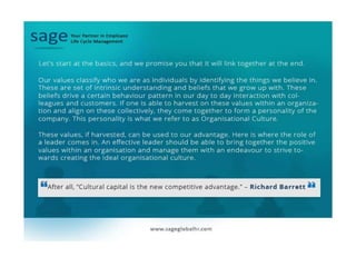 Organizational Culture - Barett Values Centre | PPTX | Business ...