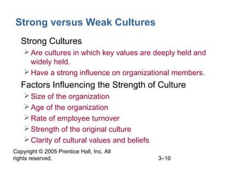 Organizational culture and environment | PPT